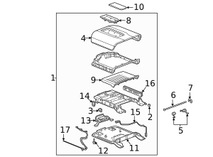 2022-2023 GM Armrest Assembly 85159593 | TascaParts.com