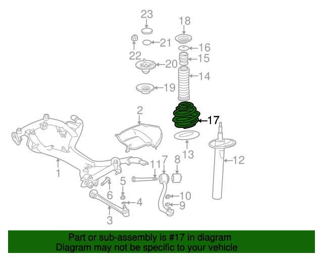 31-33-2-229-071 - Coil Spring - 1999-2003 BMW | Buy BMW Parts Now