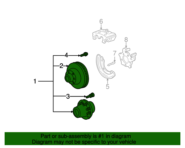 2004 Ford Hub Assembly MU9Z-1109-A | Blue Springs Ford