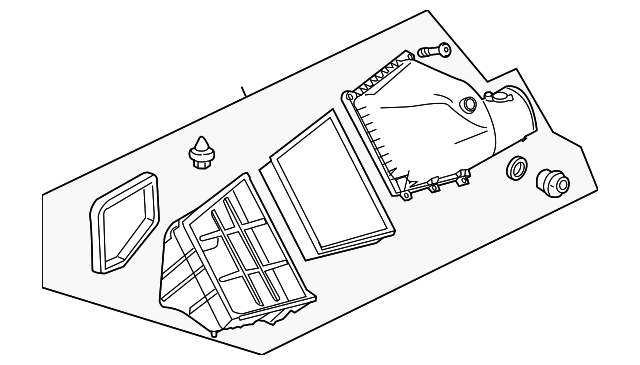 2013-2016 GM Air Cleaner 23210121 GM | GMPartsDirect.com