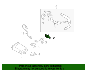 31430-29200 - Purge Control Valve 2001-2014 Kia | Kia.Parts Store