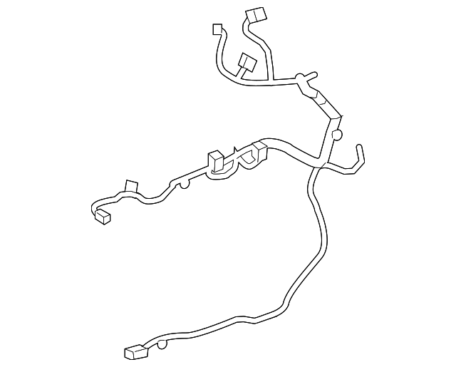 2015-2017 Cadillac ATS Wire Harness - Passenger Side (RH) 23229565 ...