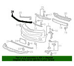 2014-2015 Chevrolet Camaro Front Grille Opening Bezel 22829525 GM ...
