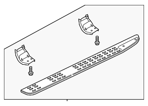 Ford FL3Z-16451-LC - Running Board - 2015-2019 Ford F-150 | OEM Ford Part