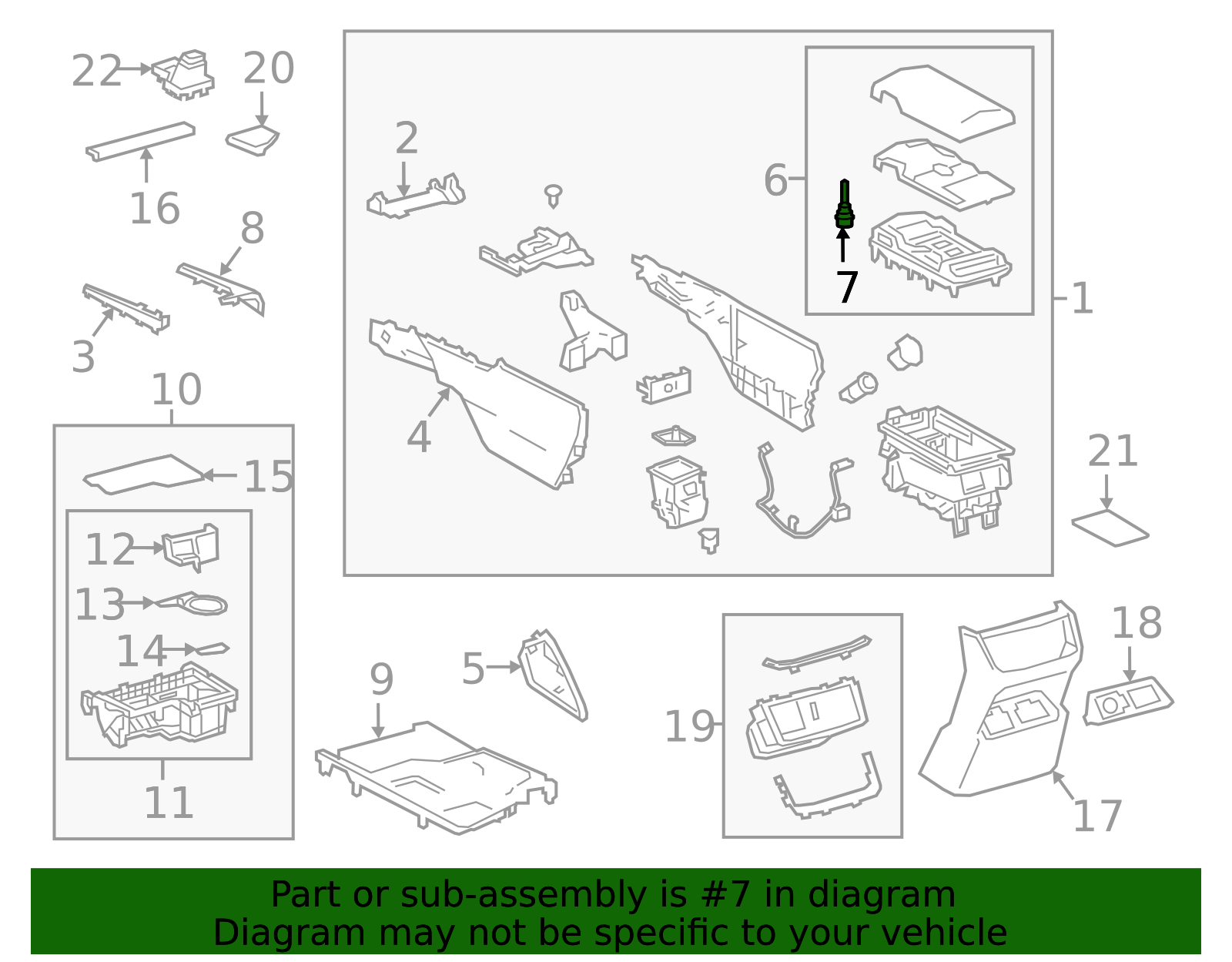 90541-03078 - 2002-2024 Lexus - Armrest Bumper | My L Parts
