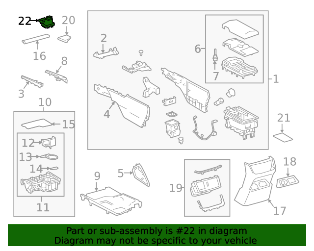 2019-2022 Lexus Hole Cover 58808-33140-C1 | OEM Parts Online