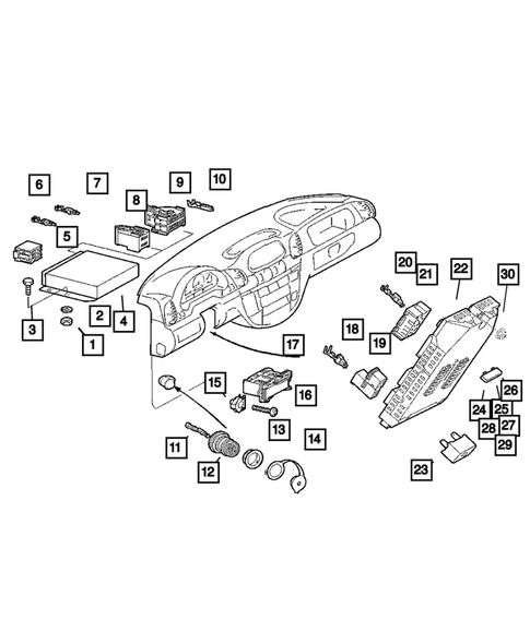 Relays for 2006 Dodge Sprinter 3500 | Wholesale MOPAR