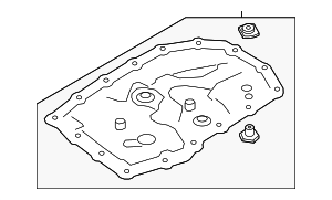 48280-2H000 - Trans Pan 2018-2022 Kia | Kia.Parts Store