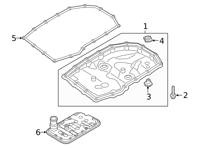 48280-2H000 - Trans Pan 2018-2022 Kia | Kia.Parts Store