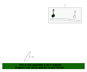 87852-2T000 - Upper Molding Clip 2011-2024 Kia | Kia.Parts Store