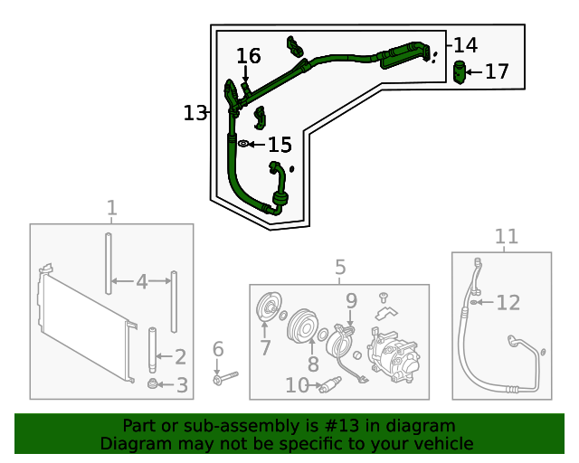 2021-2024 Hyundai Elantra Hose & Tube Assembly 97775-AA250 | Hyundai ...