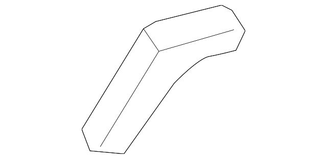 67673-0R020 - Corner Trim - 2019-2023 Toyota | OEM Genuine Toyota Parts