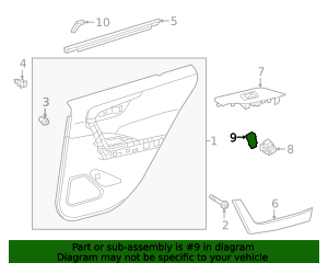 2019-2021 Toyota Seat Heat Switch 84751-0R120 | OEM Parts Online