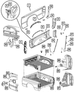 Quarter Panel and Pillar for 2007 Dodge Ram 1500 | Wholesale MOPAR
