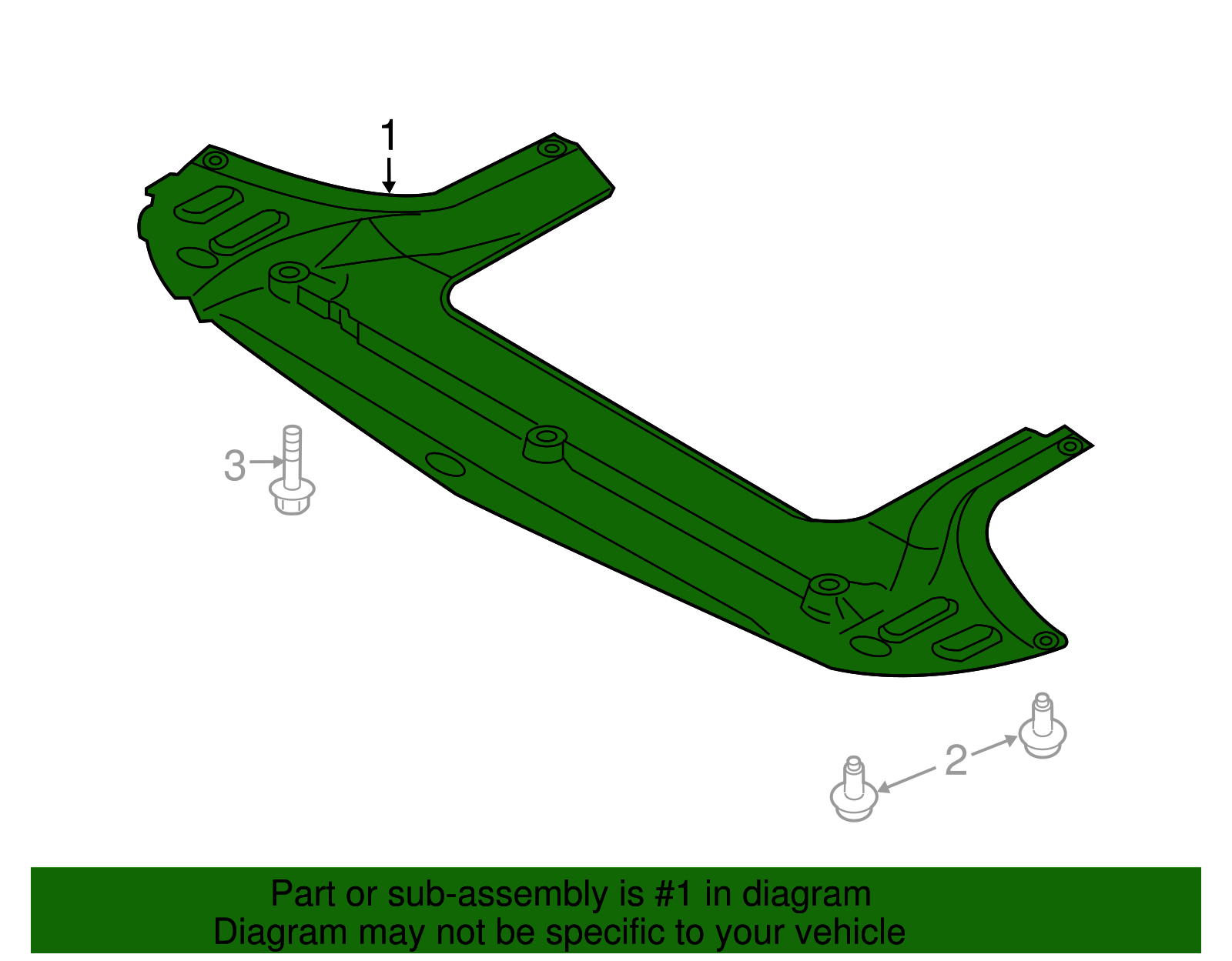 29110-H9500 - Under Cover 2021-2023 Kia Rio | Kia.Parts Store