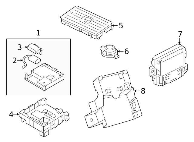 2019-2020 Audi Battery 4K0-915-989-A | TascaParts.com