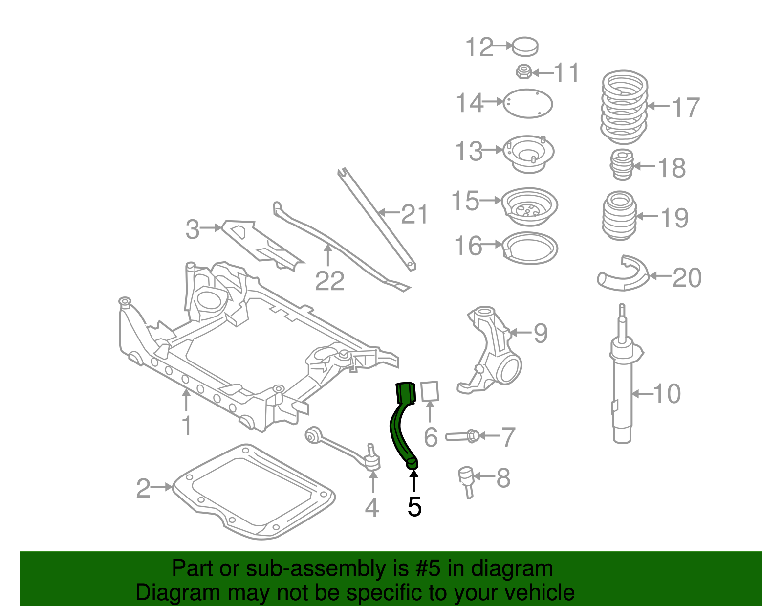 Genuine BMW 31-12-6-768-983 | Rear Control Arm | FREE Shipping on Most ...