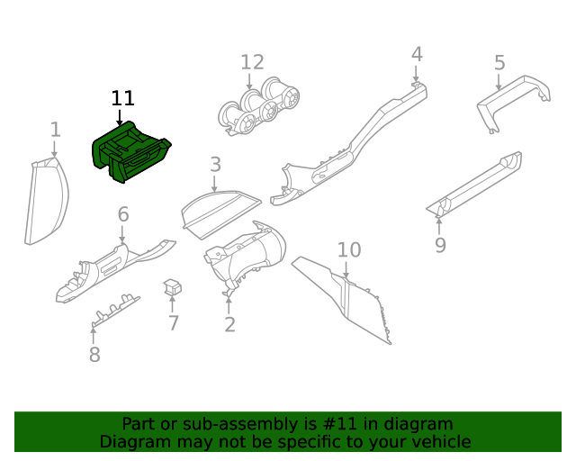 68760-6LW0A - Vent Grille 2021-2024 Nissan Sentra | Nissan Parts ...