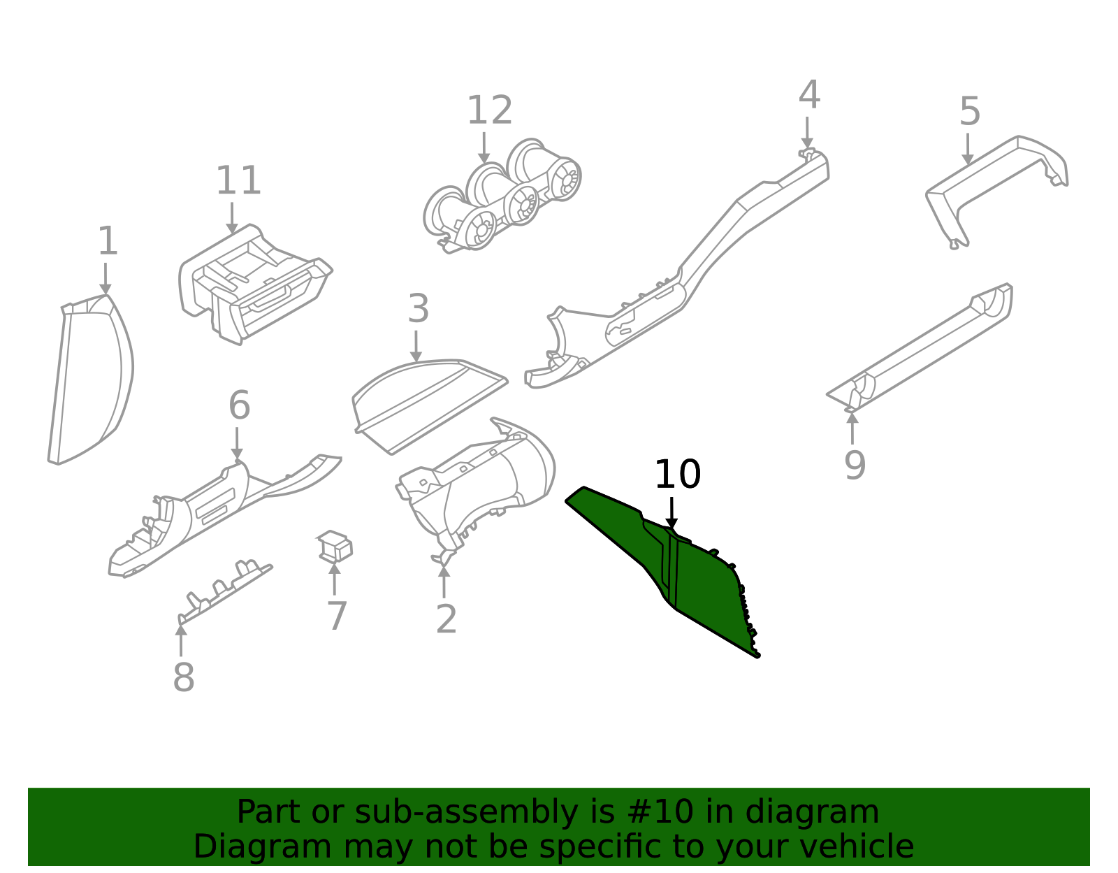 68921-6LB0A - Lower Panel 2020-2025 Nissan Sentra | Nissan Parts ...