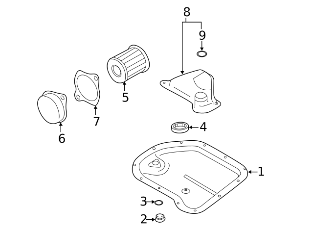 2015-2023 Subaru Transmission Oil Filter 31728AA180 | Subaru Parts Store