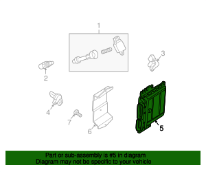 2007-2008 Nissan Armada Engine Control Module (ECM) 23710-ZQ02A ...