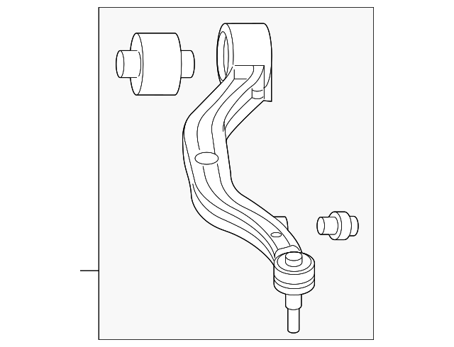 54506-B1500 - Ft Lower Control Arm - 2015-2020 Hyundai | World OEM ...