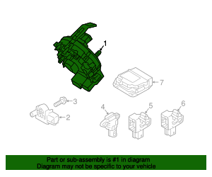 Genuine Clock Spring for 2016-2018 Hyundai Tucson | Part# 93490-D3320 ...