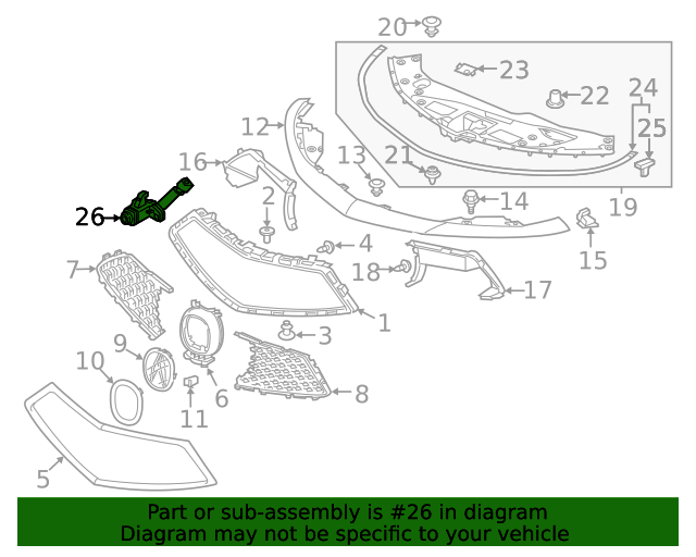36560-TY2-A51 - Front Camera 2018-2020 Acura RLX | AutoNationParts.com