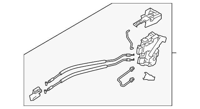 2014-2018 Kia Latch Assembly 81310-A7031 | Retail Performance Auto Parts