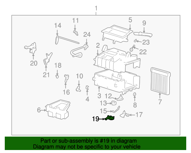 97222-38000 - Actuator 2001-2006 Kia Optima | Kia.Parts Store