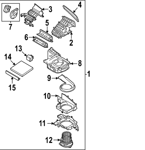 Blower Motor & Fan for 2025 Kia Sportage | Kia.Parts Store