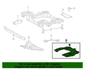 2008-2017 Lexus Under Cover 51420-50030 | OEM Parts Online