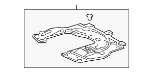 51420-50030 - 2008-2017 Lexus - Under Cover | Discount Parts Monster