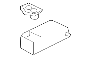 82180-SNE-A21ZA - Armrest Assembly Rear Seat Center*NH598L* (Atlas Gray ...