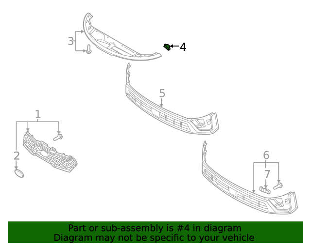 86526-R5000 - Bracket 2021-2023 Kia Sorento | Kia.Parts Store