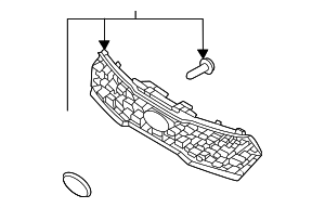 86350-P2100 - Upper Grille 2021 Kia Sorento | Kia.Parts Store