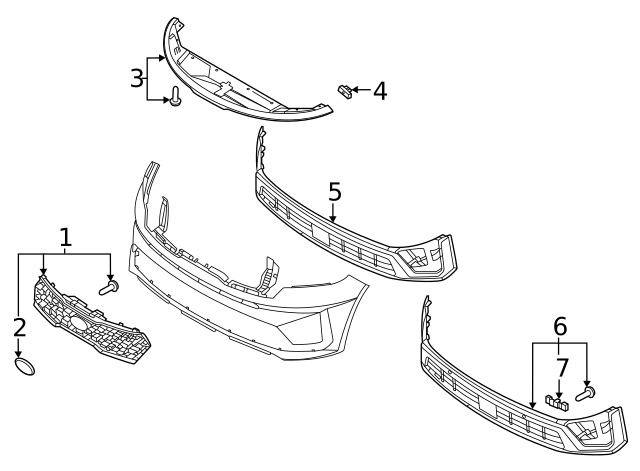 86370-R5000 - Top Panel 2021-2023 Kia Sorento | Kia.Parts Store