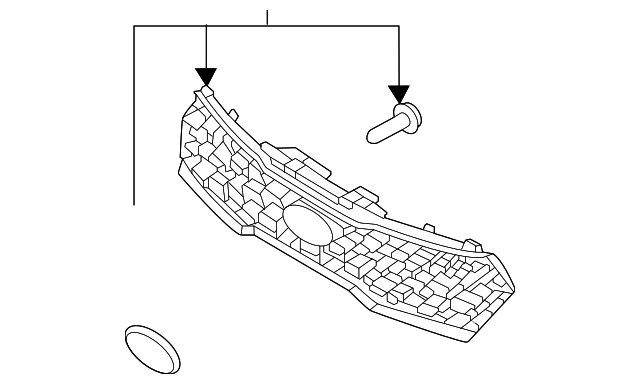 2021-2022 Kia Sorento Upper Grille 86350-R5310 | TascaParts.com