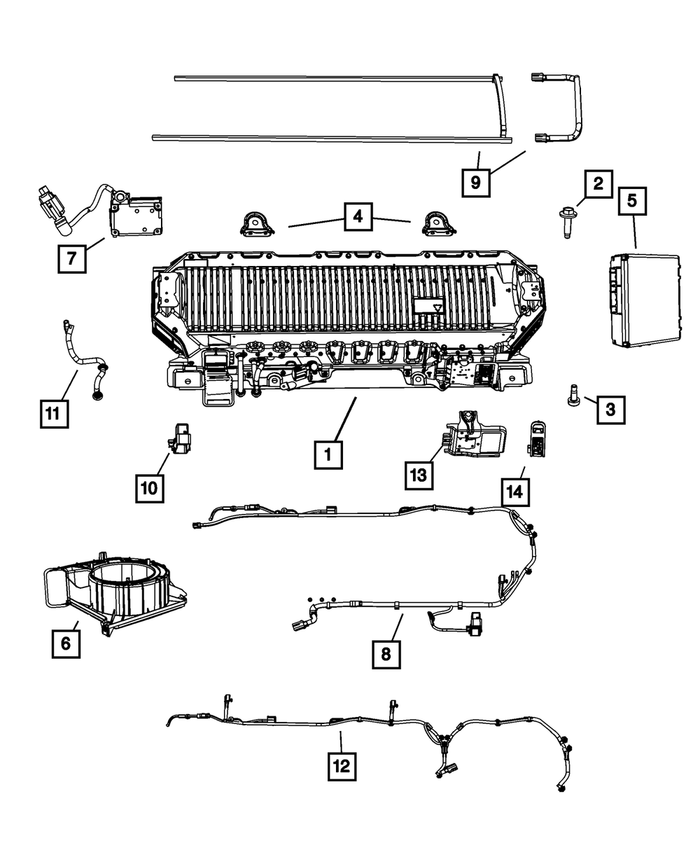 2004-2025 Mopar Hex Head Screw And Washer 6511069AA | Mopar eStore