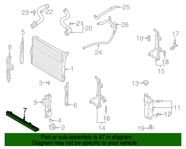 17111436245 - 1999-2008 BMW Lower Seal (17-11-1-436-245) | BMW of South ...