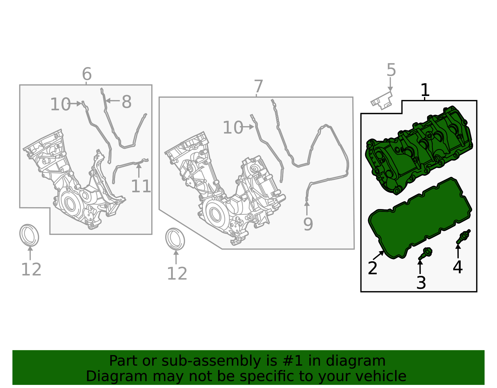2018-2020 Ford F-150 Valve Cover JL3Z-6582-C | Ford OEM Parts Outlet