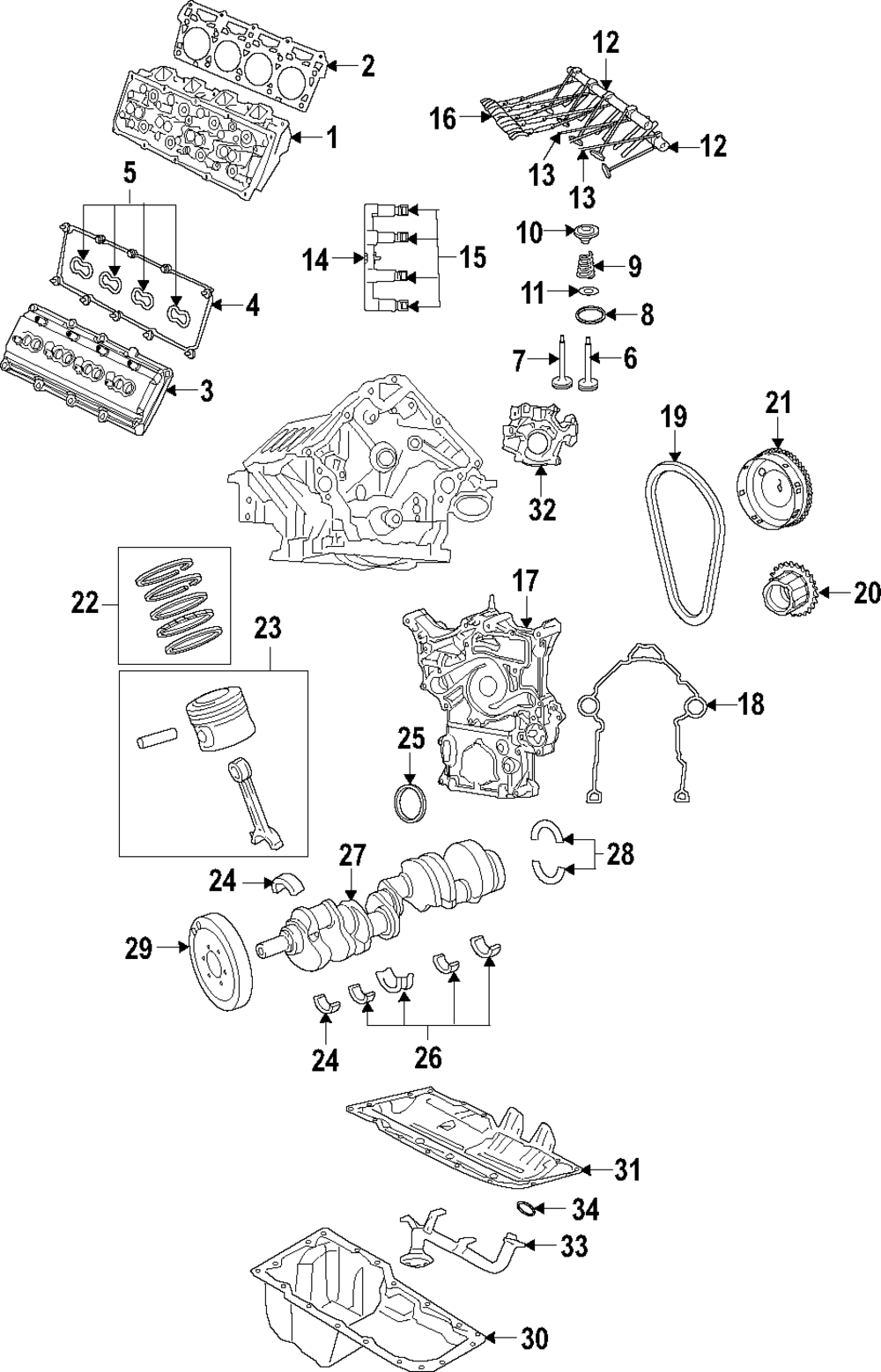 2005-2024 Mopar Valve Lifters 05038785AD | Mopar Parts Canada