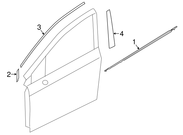 2018-2024 Subaru Black Out Tape 90422FL030 | Subaru Parts Store