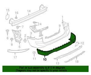 51127403392 - 2016-2022 BMW X1 Lower Cover (51-12-7-403-392) | BMW of ...