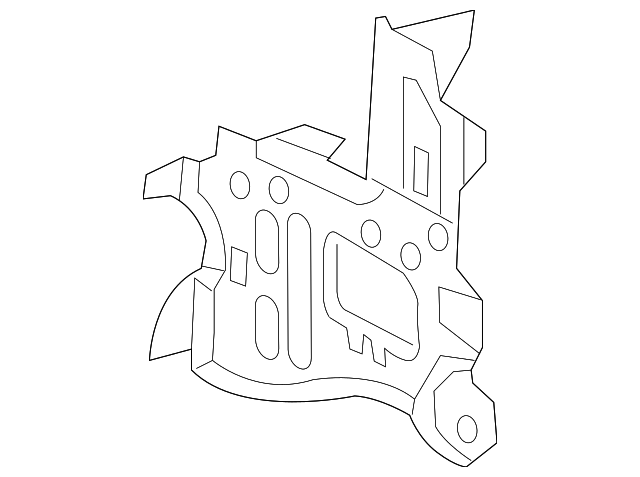 2004-2015 Mazda Panel(R) Shroud BP4K-53-120E | QuirkParts