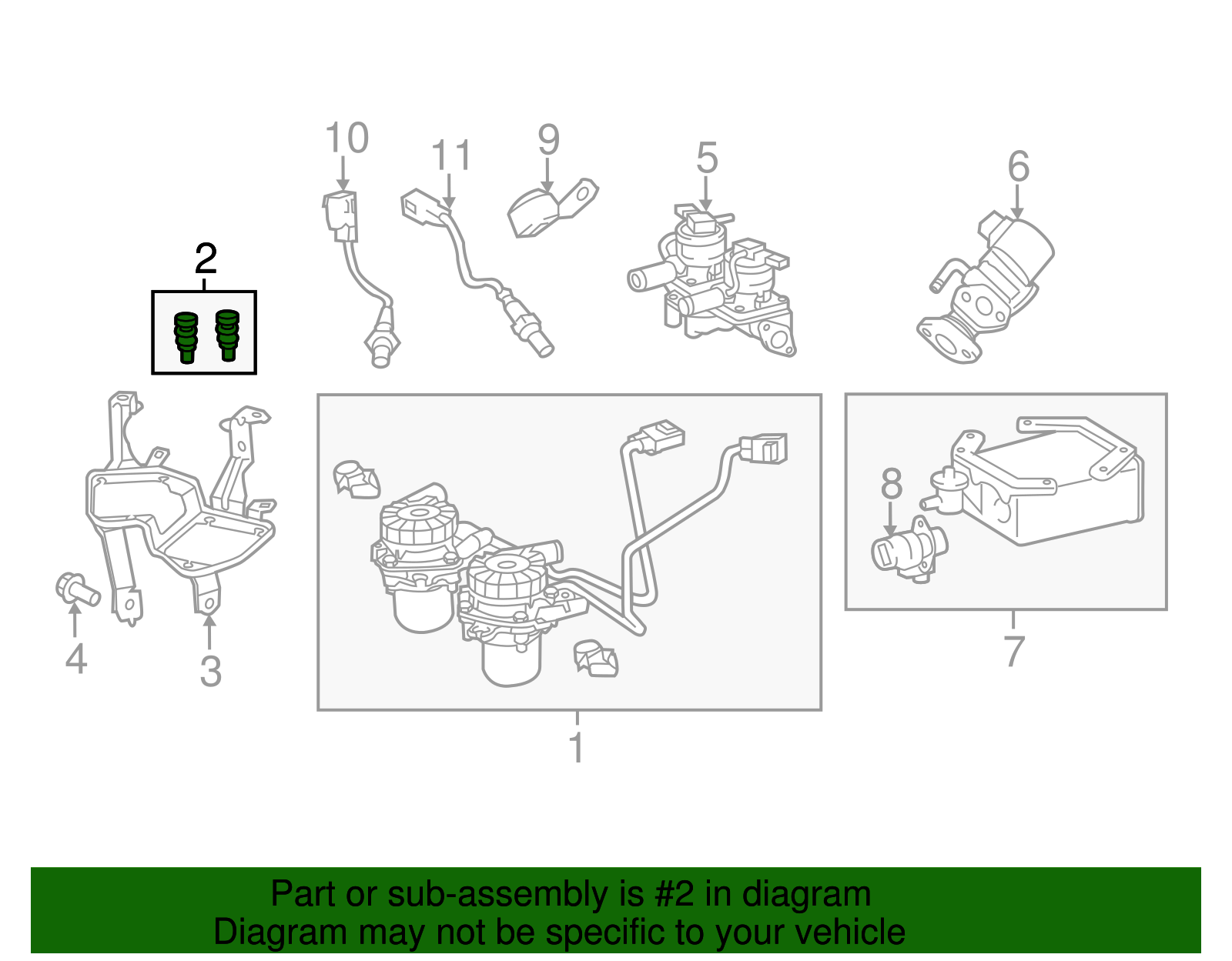 Genuine Toyota Air Pump Insulator part# 17618-0C010 for 2005-2021 ...