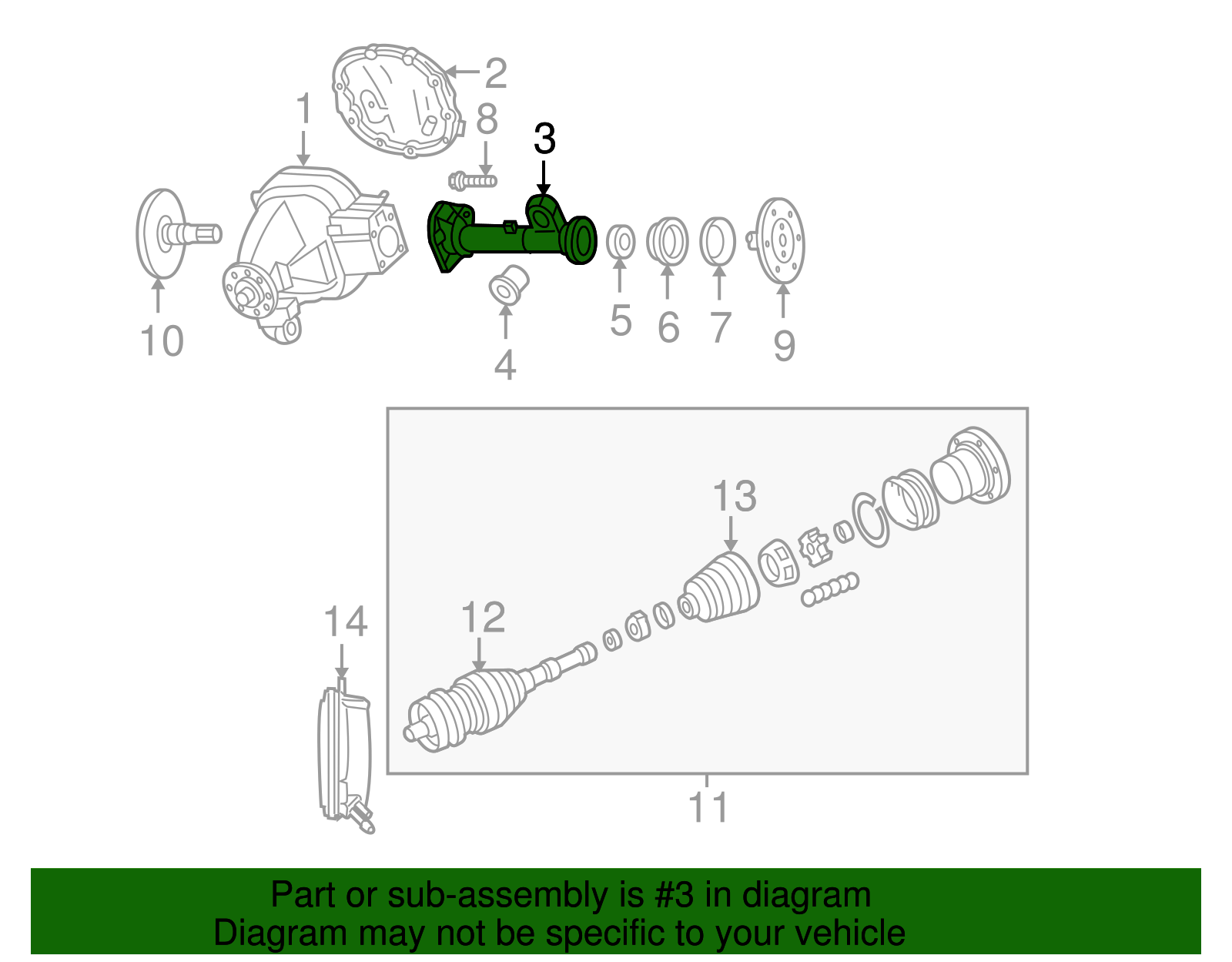 2003-2008 Ford Housing Tube 2L1Z-3B210-AA | Ford OEM Parts Online