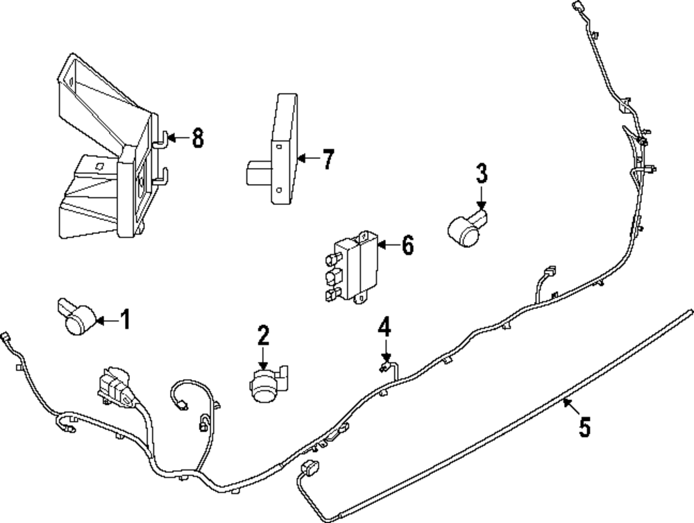 2024-2025 Lincoln Nautilus Sensor N1WZ-14F680-C | OEM Parts Online