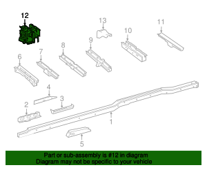 906-310-18-37 - Cross-Member 2010-2020 Mercedes-Benz | Mercedes-Benz ...