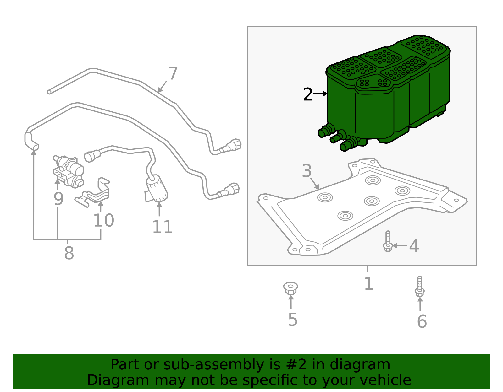 4M0-201-801-A - Vapor Canister 2019-2025 Audi | AutoNation Parts